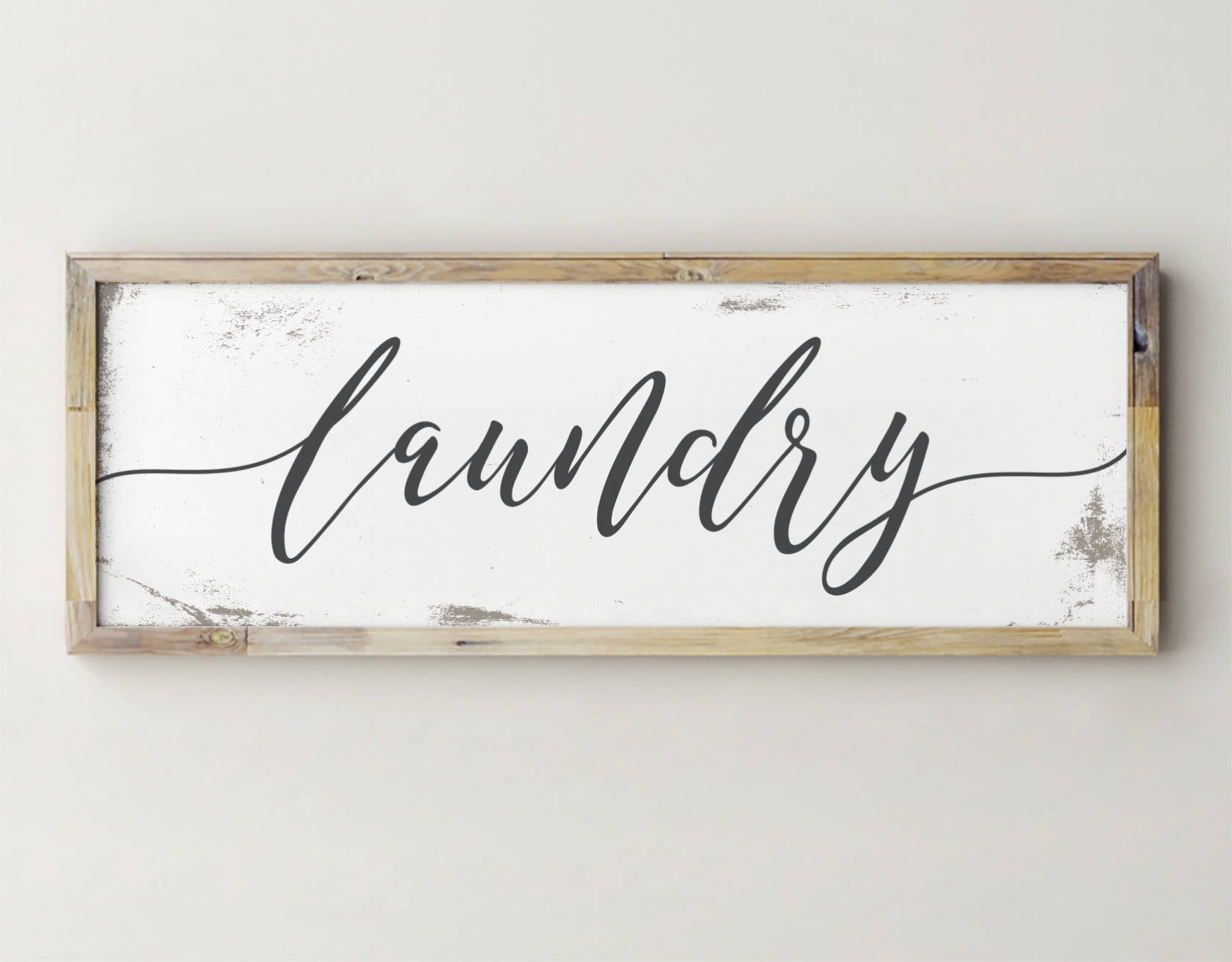 Printable Sign Laundry Sign Laundry Room Decor Fixerupper | Etsy