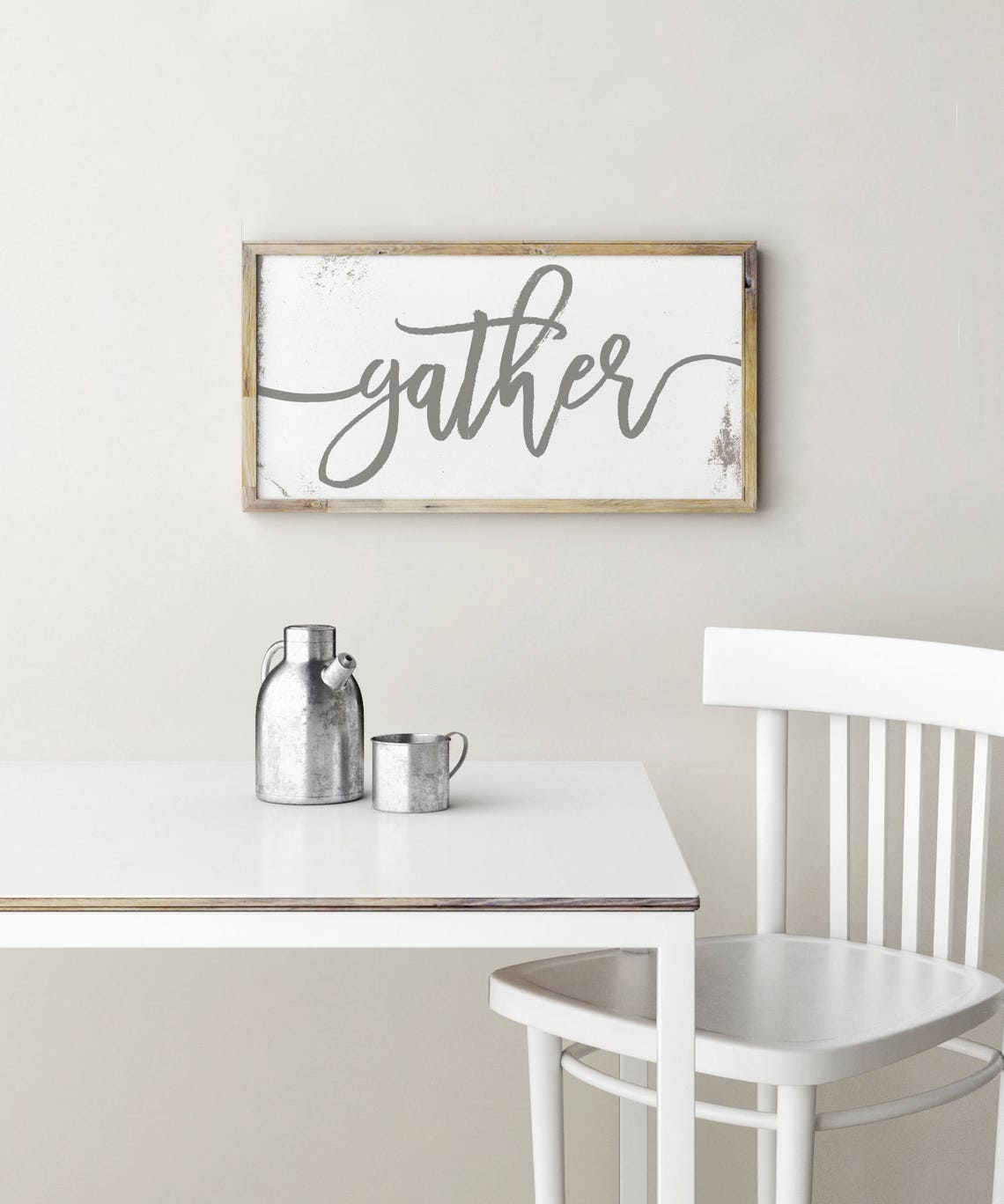 Printable Gather Sign Kitchen Signs Kitchen Decor Kitchen - Etsy
