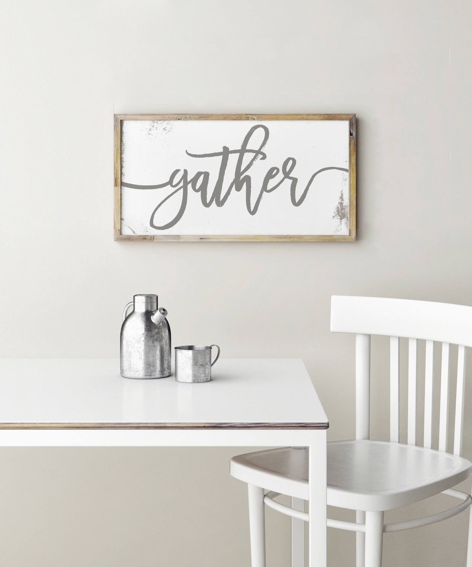 Printable Gather Sign Kitchen Signs Kitchen Decor Kitchen | Etsy