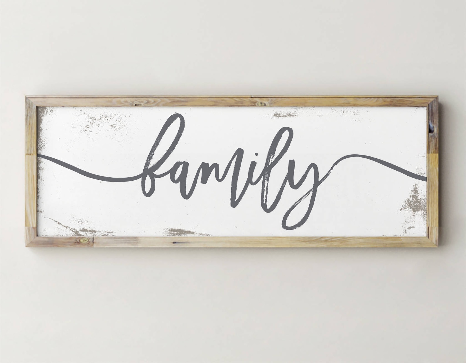 Printable Sign Family Sign Home Decor Fixerupper Signs | Etsy
