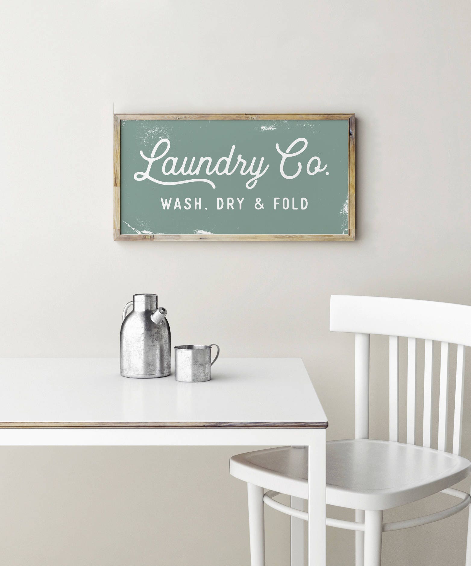 Printable Laundry Co Sign, Laundry Room Decor, Fixerupper Signs ...
