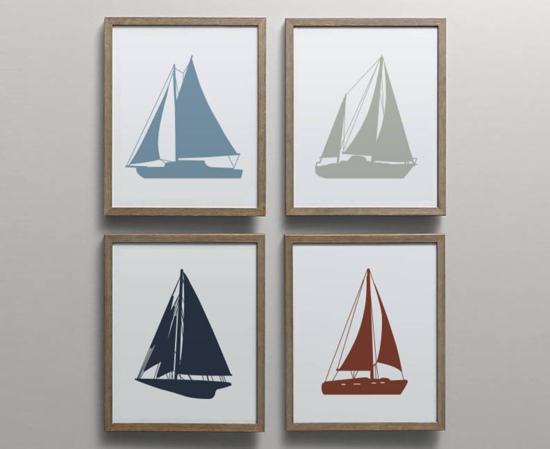 Printable Nautical Nursery Decor, Nautical Nursery Art, Nautical ...