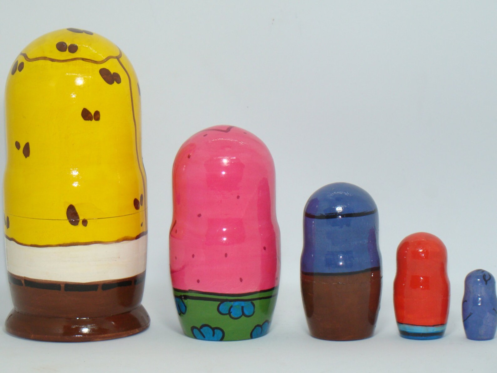 SpongeBob SquarePants nesting doll 5.9 Nickelodeon | Etsy