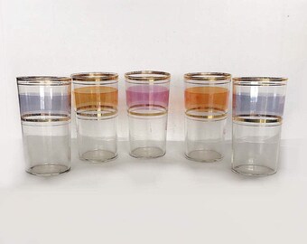 Colored glassware | Etsy