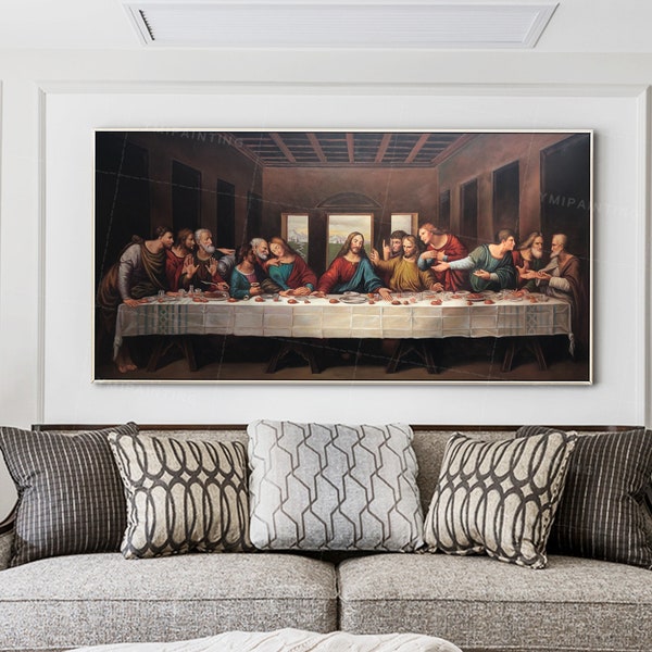 Paintings of Last Supper - Etsy