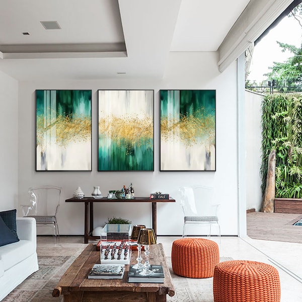 Emerald Wall Art - Etsy