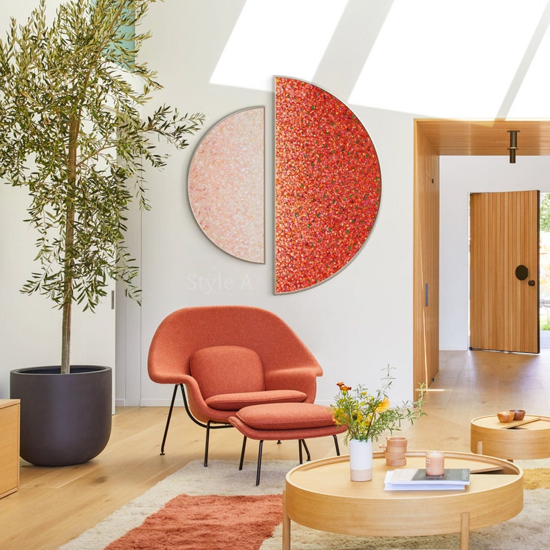 Round Artwork - Etsy