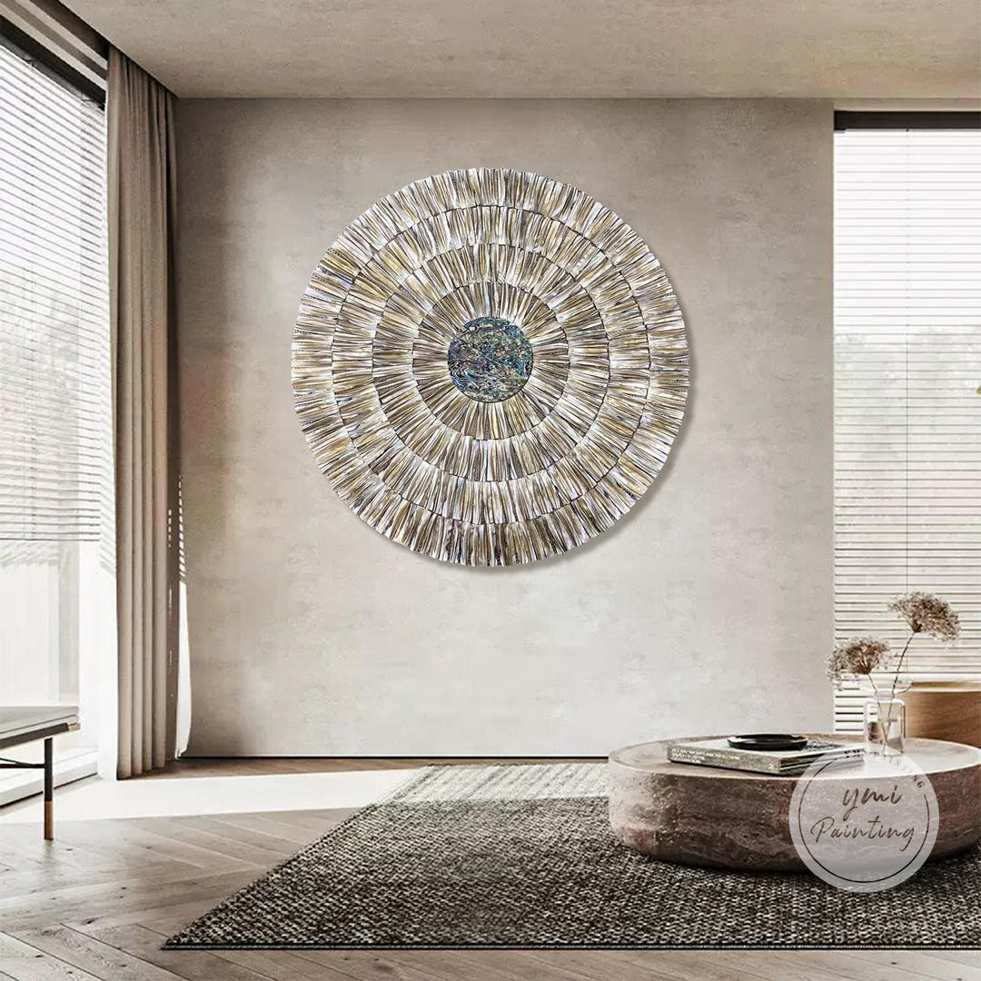 Wabi Sabi 3D Minimalist Shell Wall Art,sea Shell Art,luxury Wall Art ...