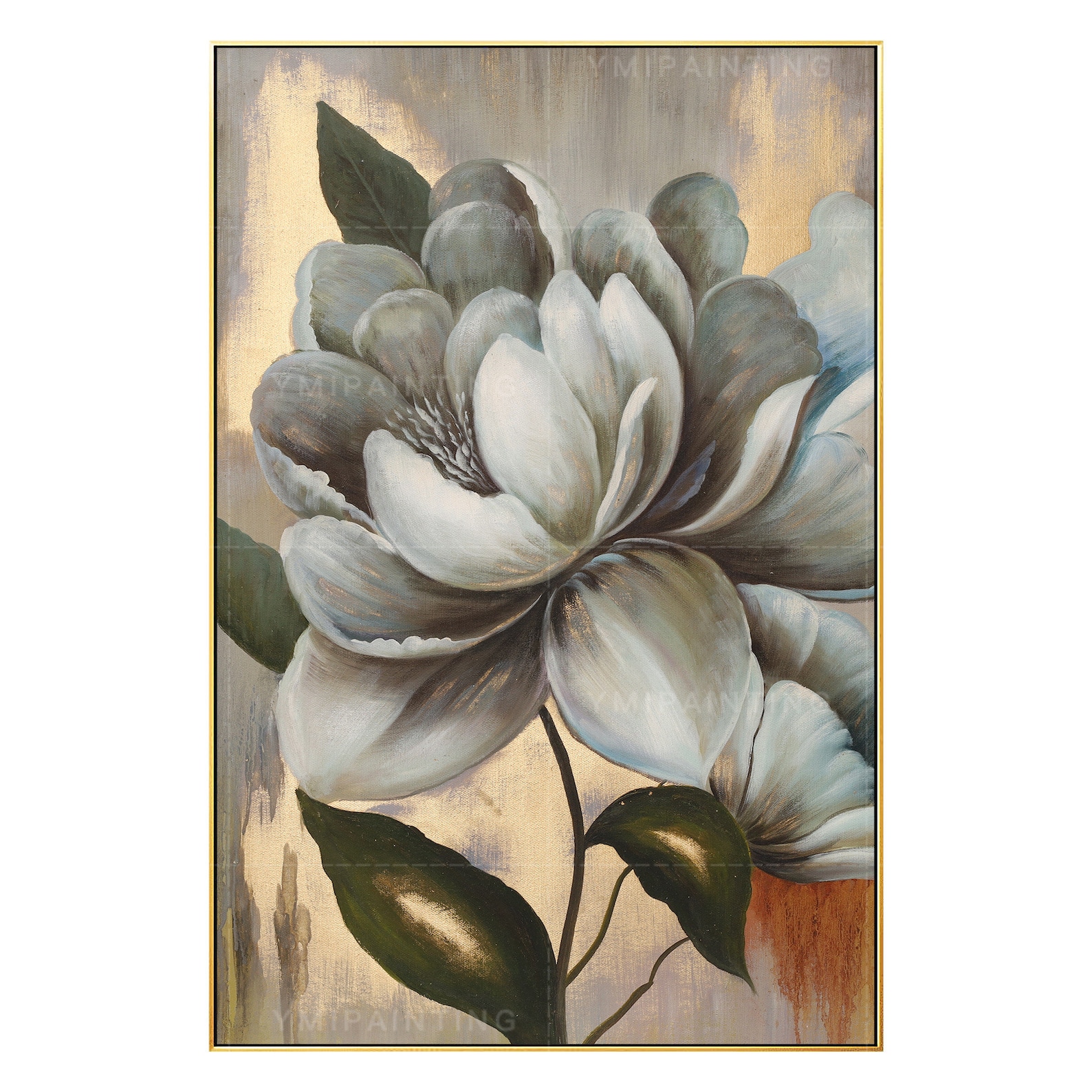 Extra Large Abstract Floral Original Flower Paintings on - Etsy