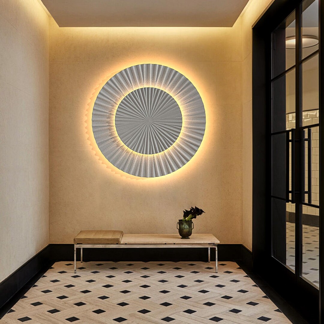 3D Wood Carving,led Warm Light,led Painting,handmade Wall Hanging ...