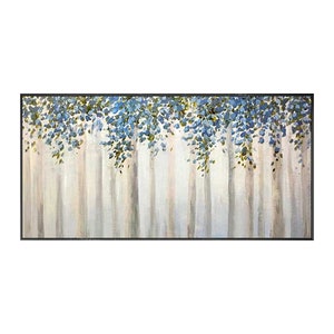 Tree Painting Framed Wall Art Painting Modern Art Large Wall - Etsy