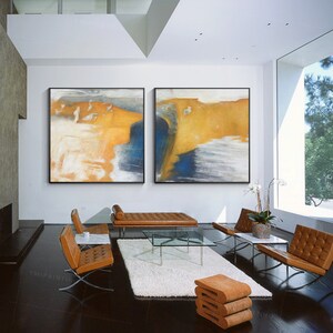 2 Piece Wall Art,abstract Painting Set,abstract Art,modern Art,large ...