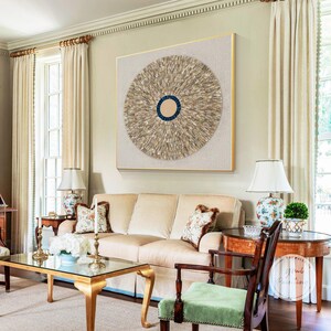 3D Oyster Shell Wall Art: Original Pearl Painting, Coastal Decor - Etsy