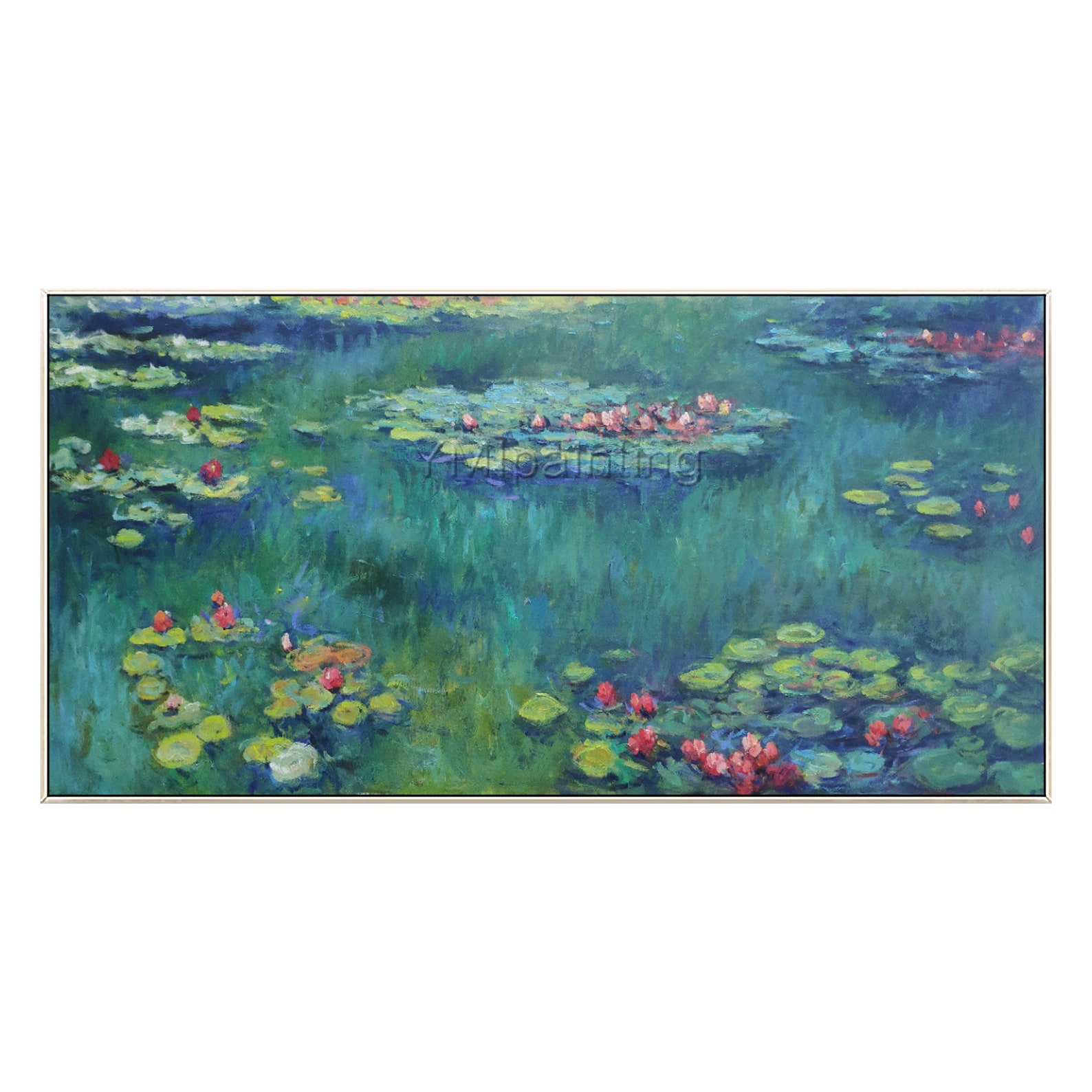 Claude Monet Oil Painting on Canvas Art Floral Wall Pictures - Etsy