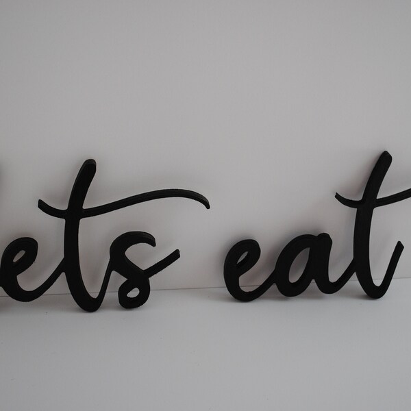 Eat Sign - Etsy