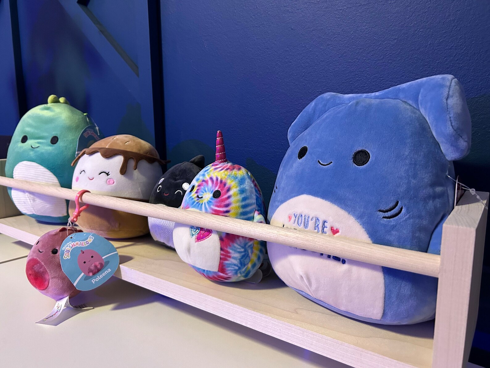 Squishmallow Shelf Stuffed Animal Shelf Storage Squishmallow Wood Shelf ...