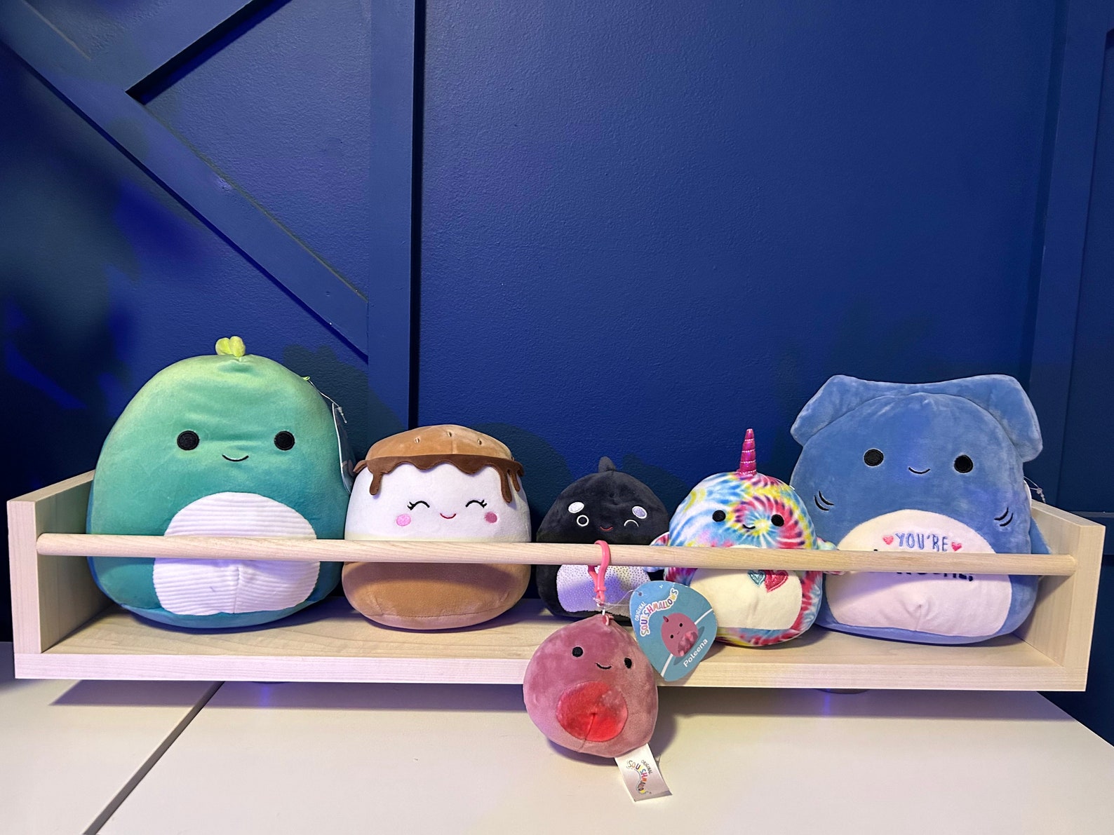 Squishmallow Shelf Stuffed Animal Shelf Storage Squishmallow Wood Shelf ...