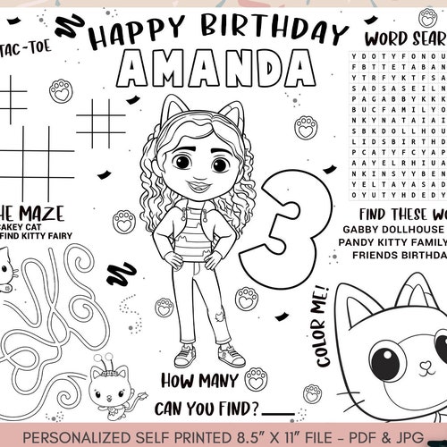 Gabby's Dollhouse Meow Mailbox Gabby's Dollhouse - Etsy Israel