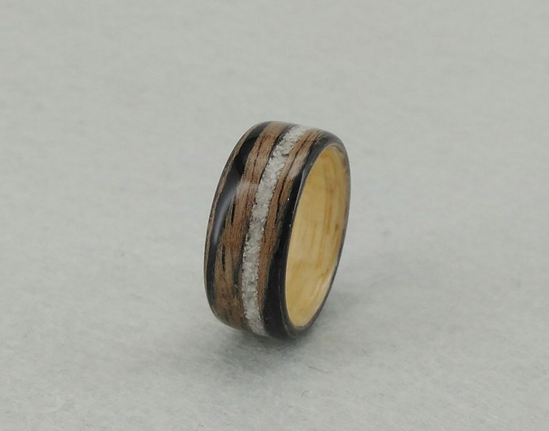 Wood Ring Elegant Bentwood Ring Made in Two Tones - Etsy