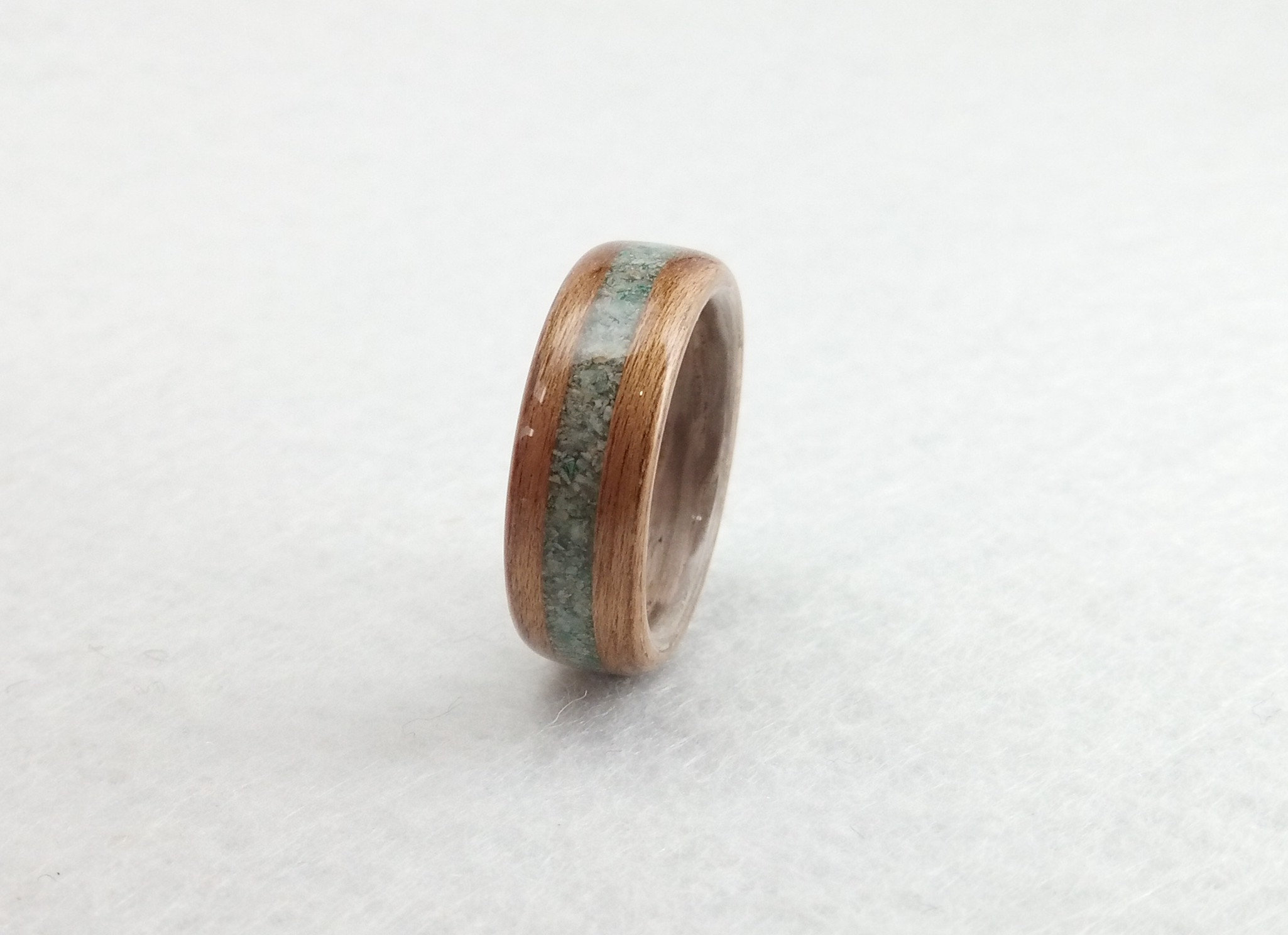 Wood Ring Elegant Bentwood Ring Made in Two Tones - Etsy