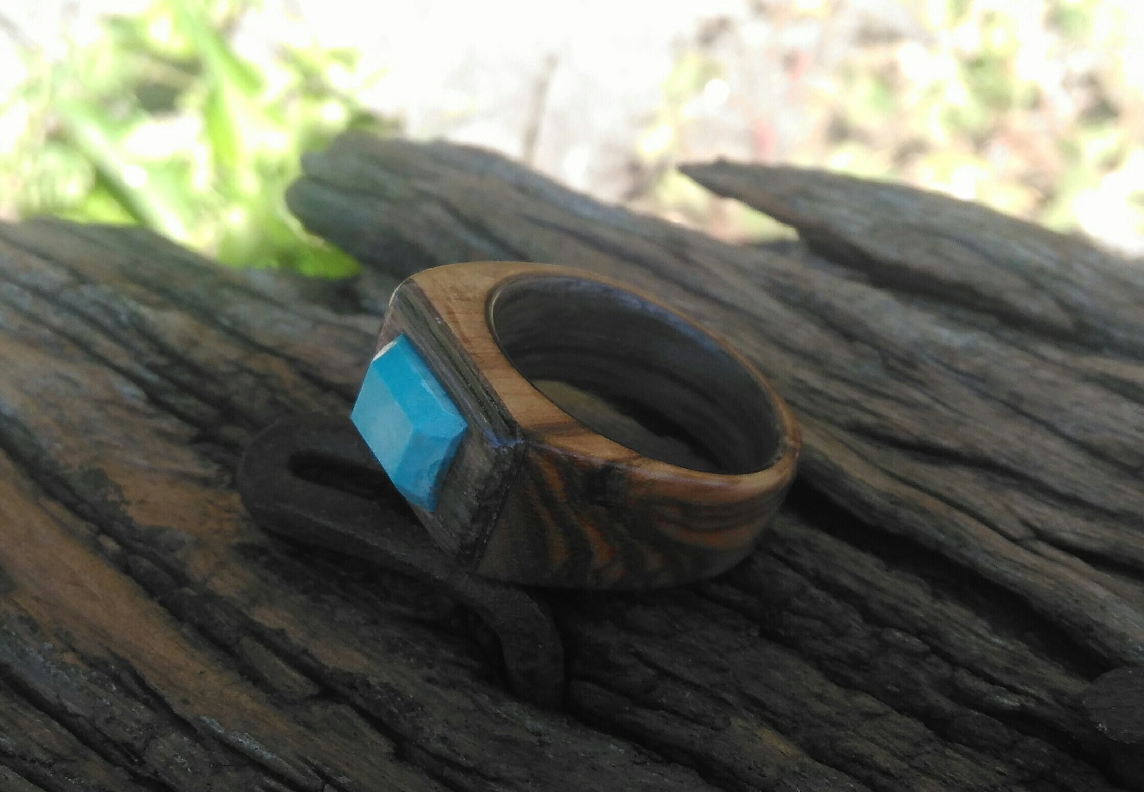 Natural jewelry Wood ring Handmade Alternative Ring | Etsy