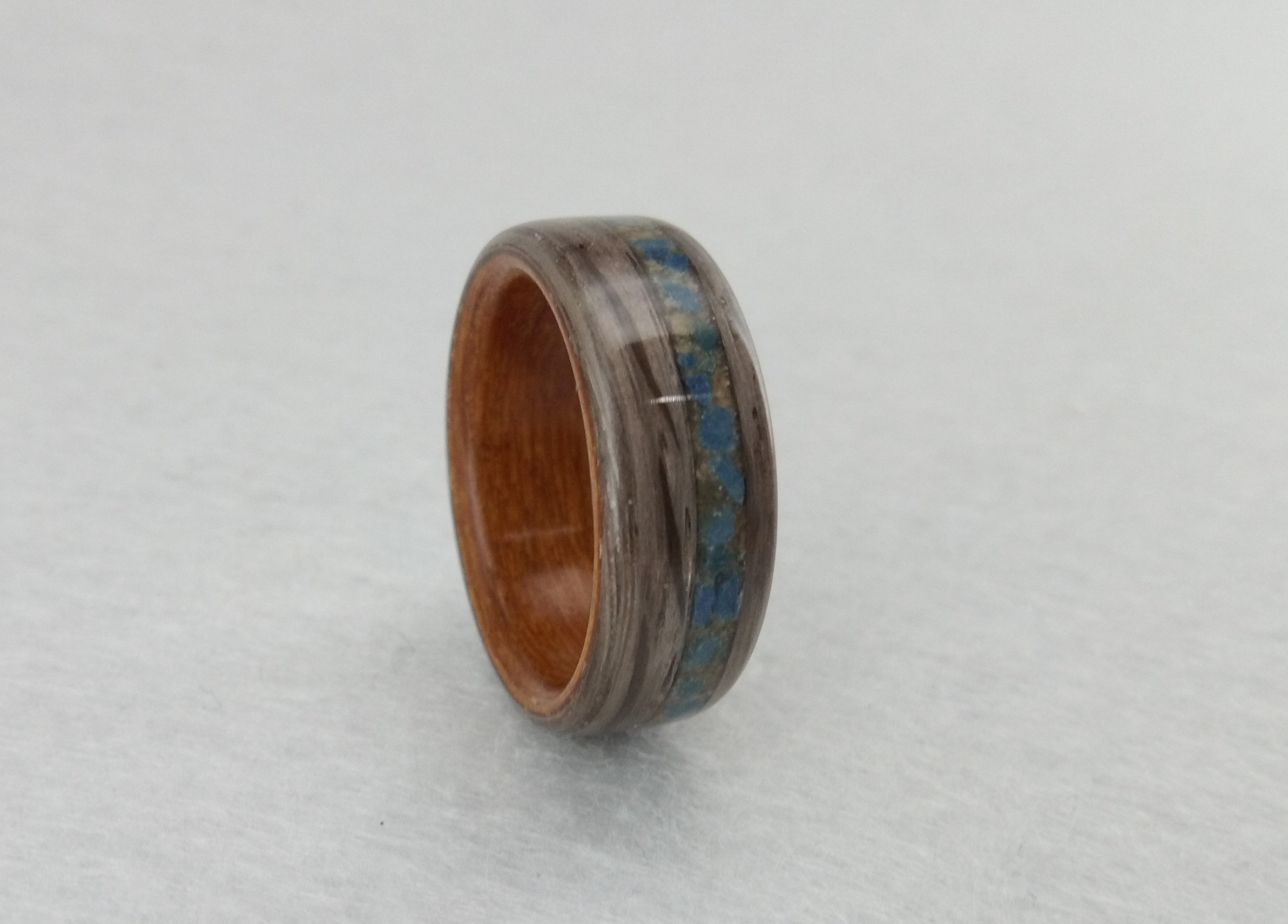 Wood Ring Elegant Bentwood Ring Made in Two Tones - Etsy