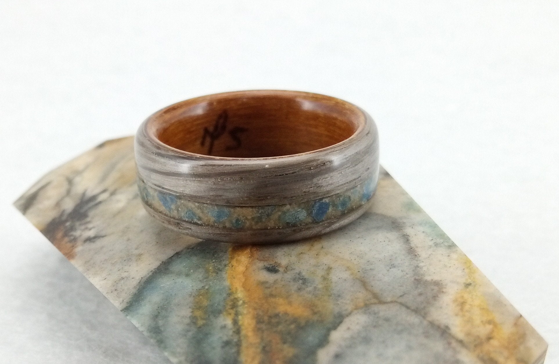 Wood Ring Elegant Bentwood Ring Made in Two Tones - Etsy