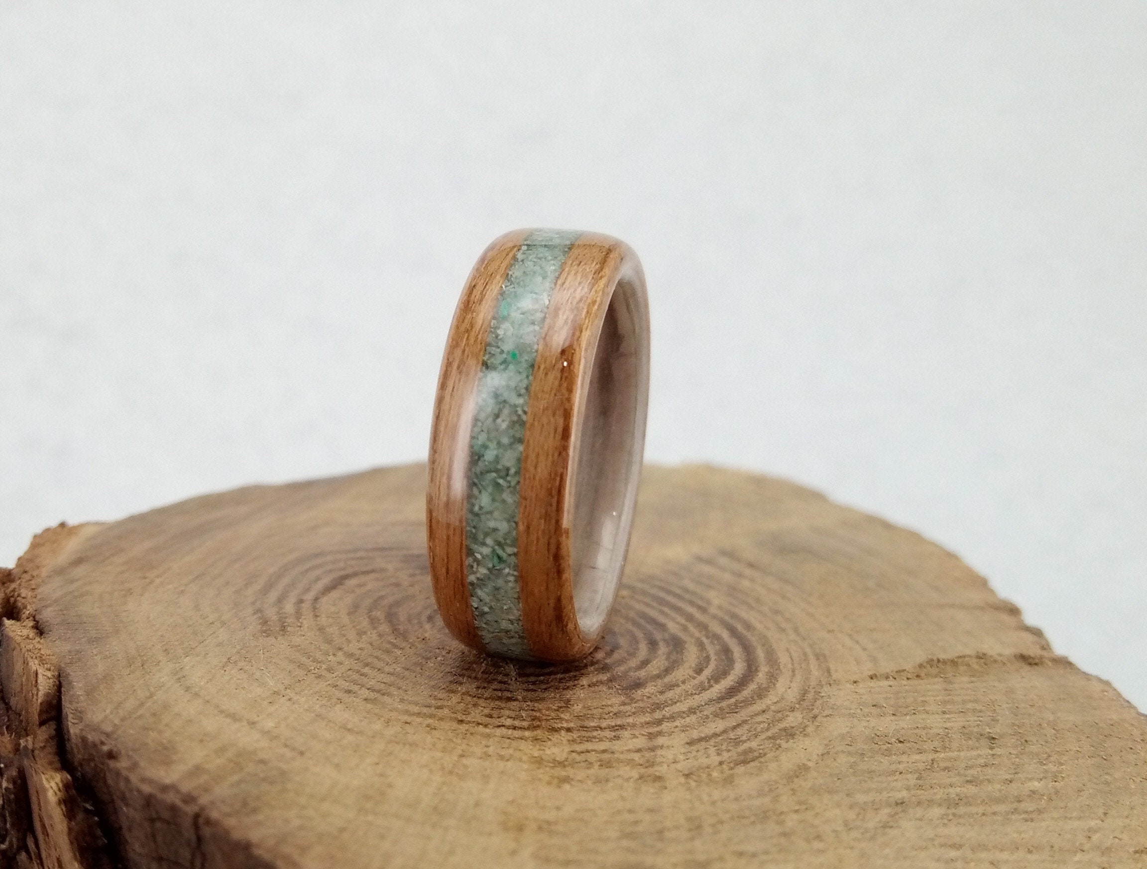 Wood Ring Elegant Bentwood Ring Made in Two Tones - Etsy