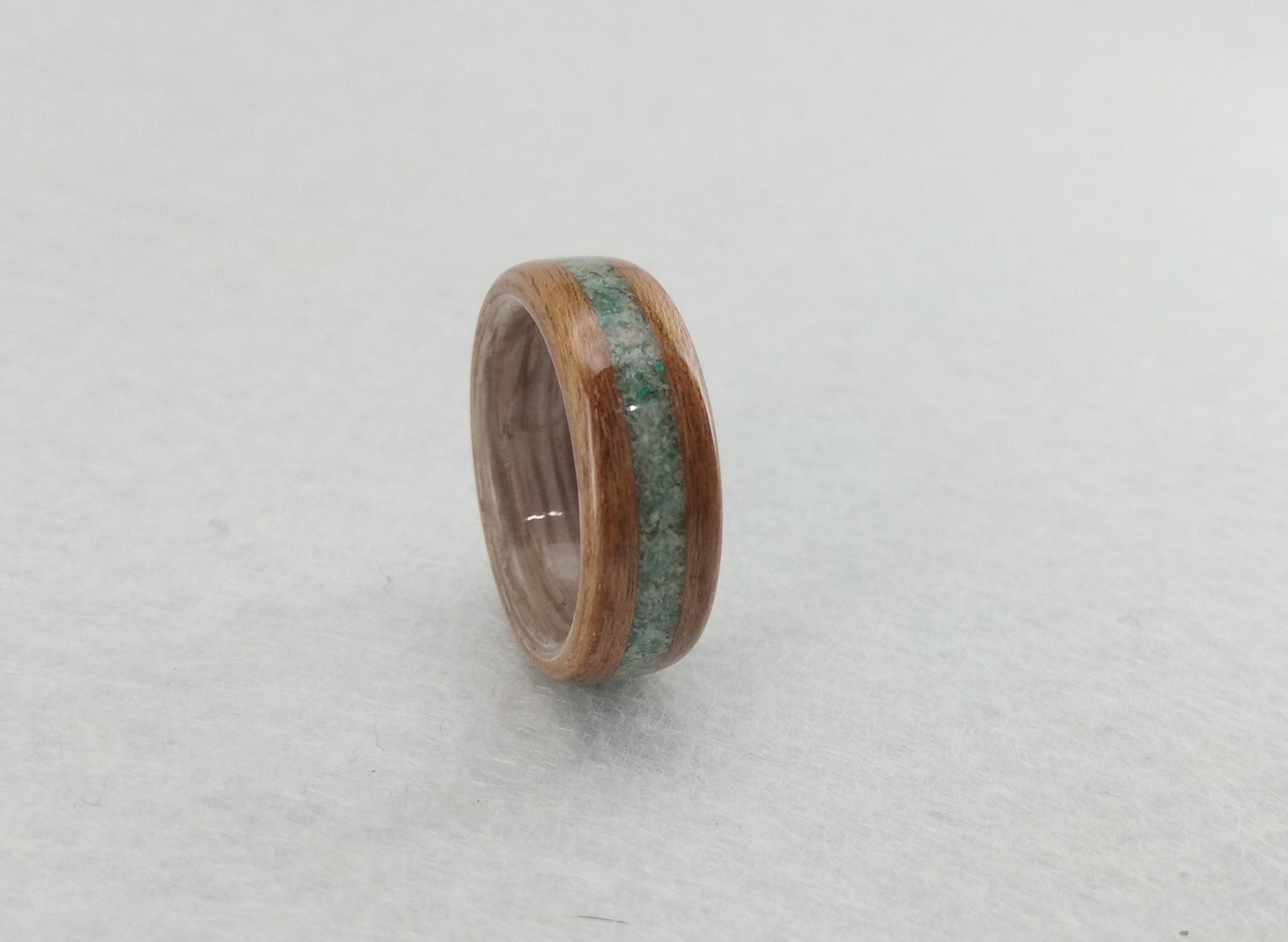 Wood Ring Elegant Bentwood Ring Made in Two Tones - Etsy