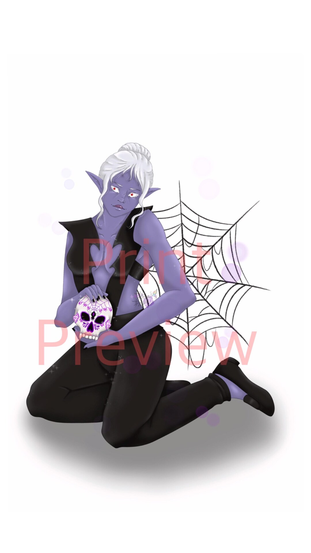 Spider Matron Art Print - Etsy