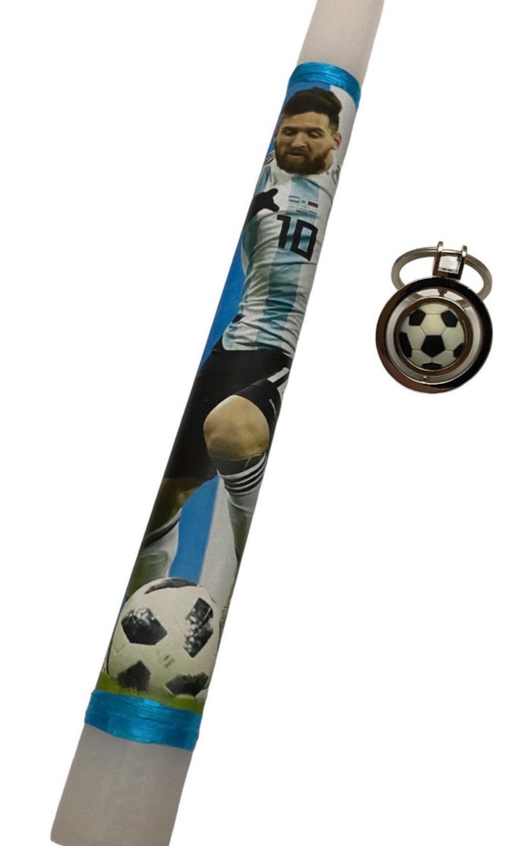 Greek Easter Candle-football Easter Candle- Soccer World Cup- Easter ...