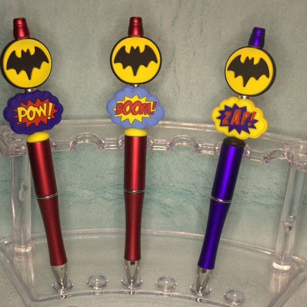 Spiderman Beaded Pens - Etsy