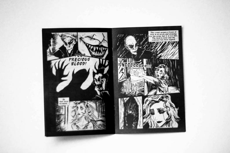Curse of the Vampire Comic Book 1 - Etsy