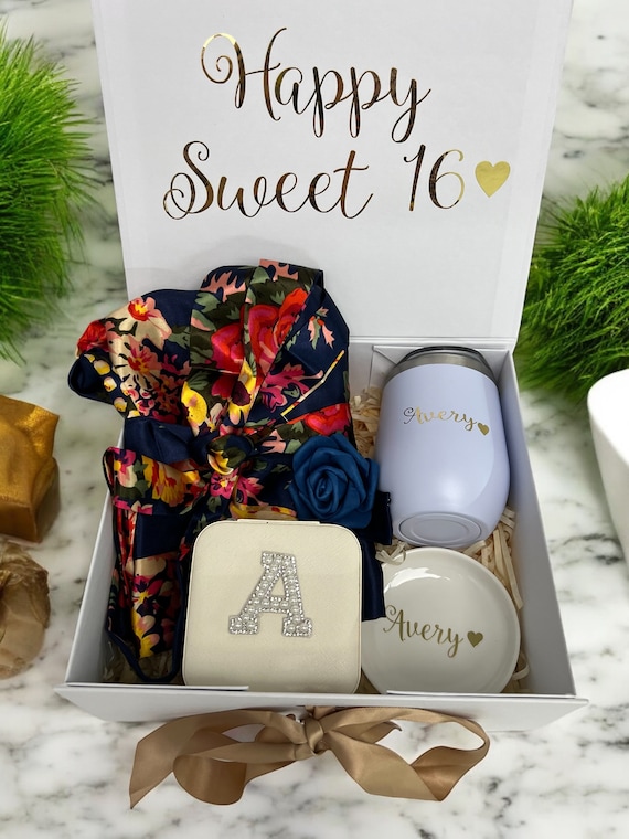Sweet 16 Gifts for Girls Sweet 16 Birthday Gift Sweet 16 Gift Box Gift for 16th Birthday Sweet 16 Gifts for Daughter Etsy