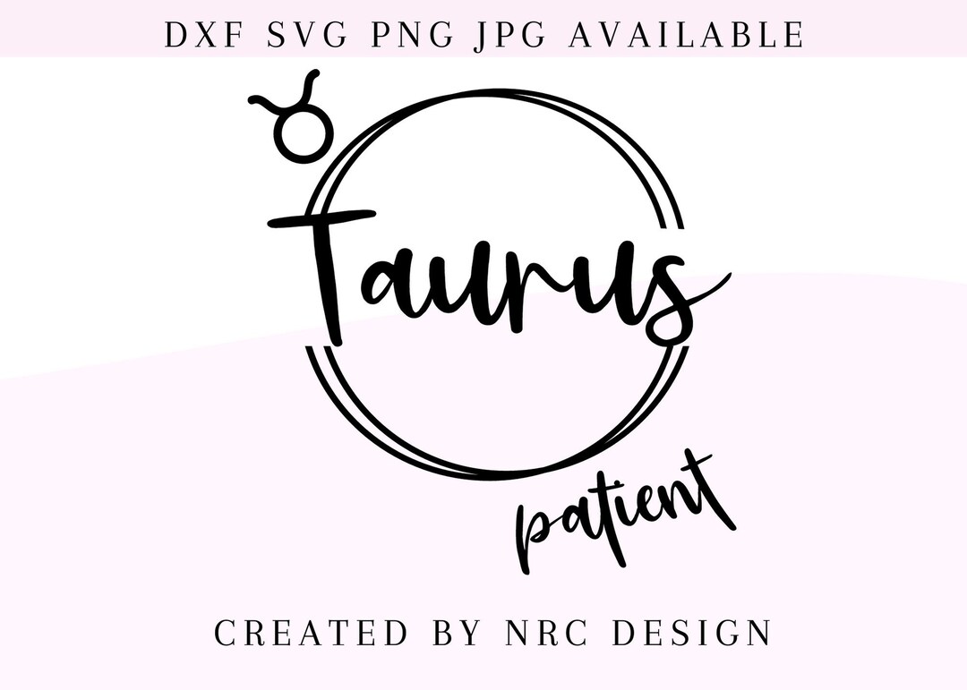 Taurus Svg Horoscope Svg Zodiac Sign Svg Svg for Cricut Astrology Svg ...