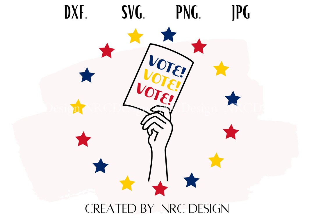 Vote Svg | Voting Svg | Presidential Election Svg | Election Svg ...