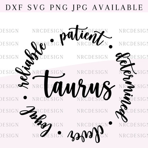 Drawing & Illustration Digital SVG/PNG File Horoscope Svg April Girl Svg Thick Thighs Taurus ...