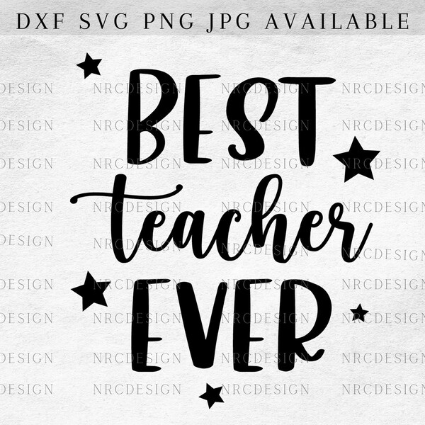 Teacher Appreciation Svg - Etsy