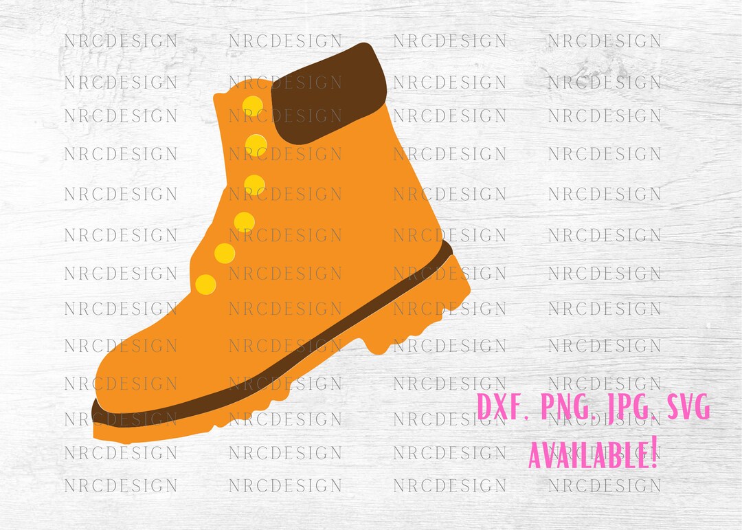Timberland Boots Svg, Timb Boots Svg, Svg Files for Cricut, Timberland ...