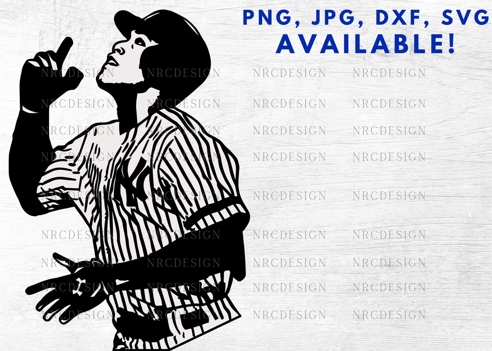 Aaron Judge SVG Aaron Judge DXF Aaron Judge New York Yankees | Etsy