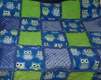 Fleece Rag Quilt | Etsy