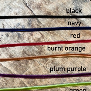 Porcelain Necklace Charms- Velvet Necklace With Choice of Handpainted ...