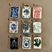 Porcelain Playing Card Charms on Velvet Neckkace - Etsy