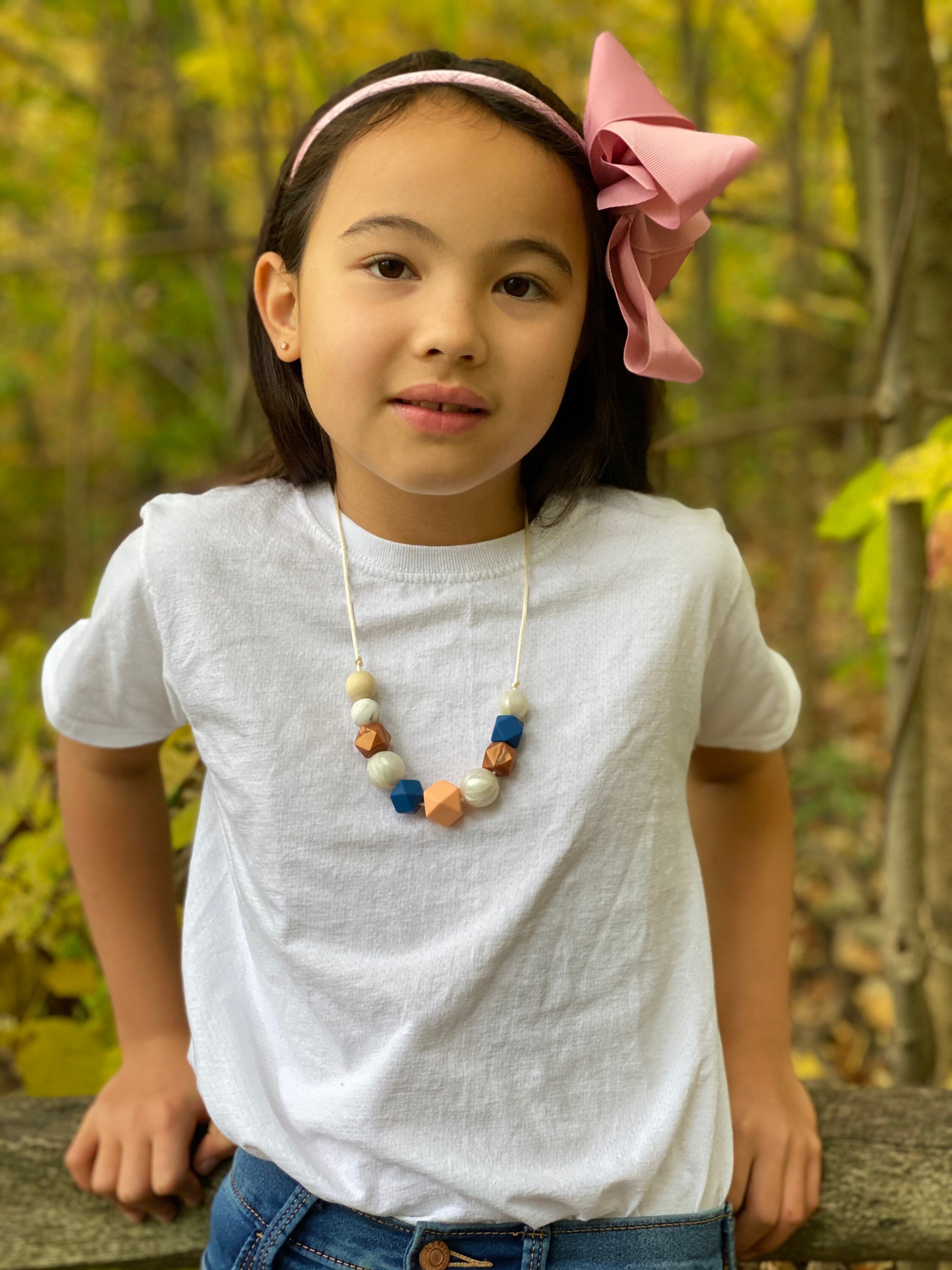 Kids Necklace Tween Gift Kids Jewelry Bestie Gift Youth | Etsy