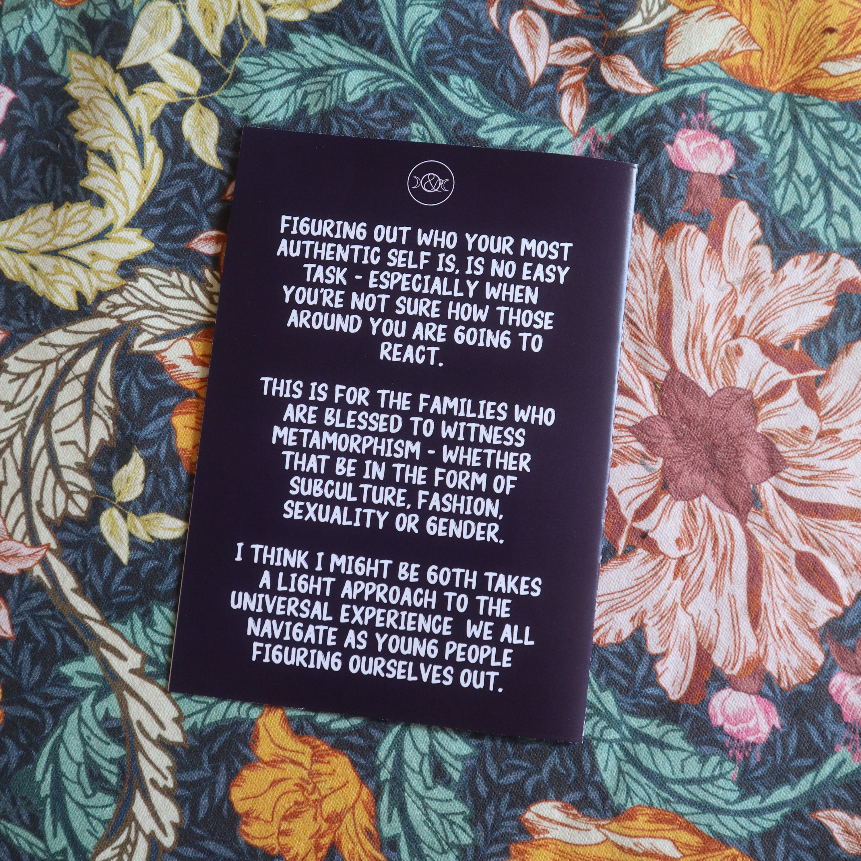 I Think I Might Be Goth Comic Book Art Zine A5 - Etsy