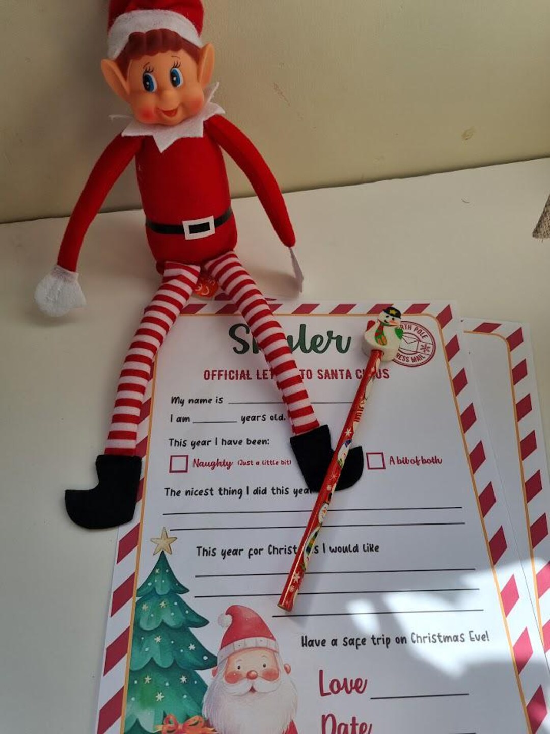 Write a Letter to Santa - Etsy