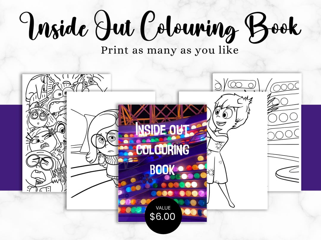 Color Your Feelings – Emotional Adventure Coloring Book - Etsy
