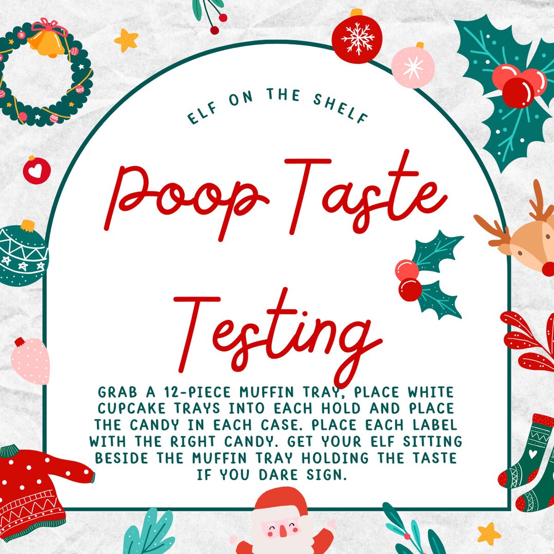 Elf Poop Taste Test gummy Lollies for You to Eat - Etsy New Zealand