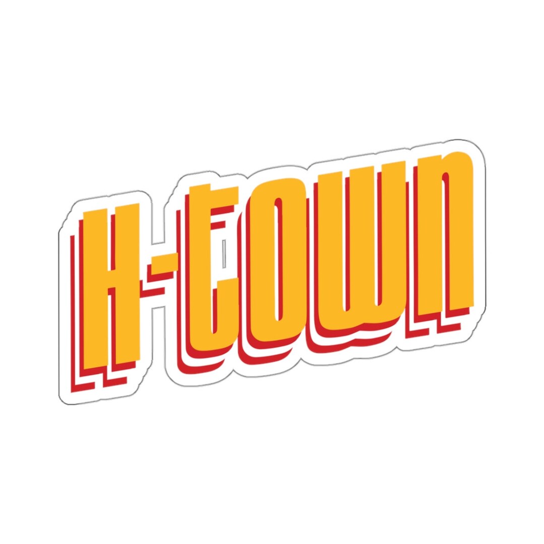 H-town Rockets yellow Rainbow Kiss-cut Stickers - Etsy