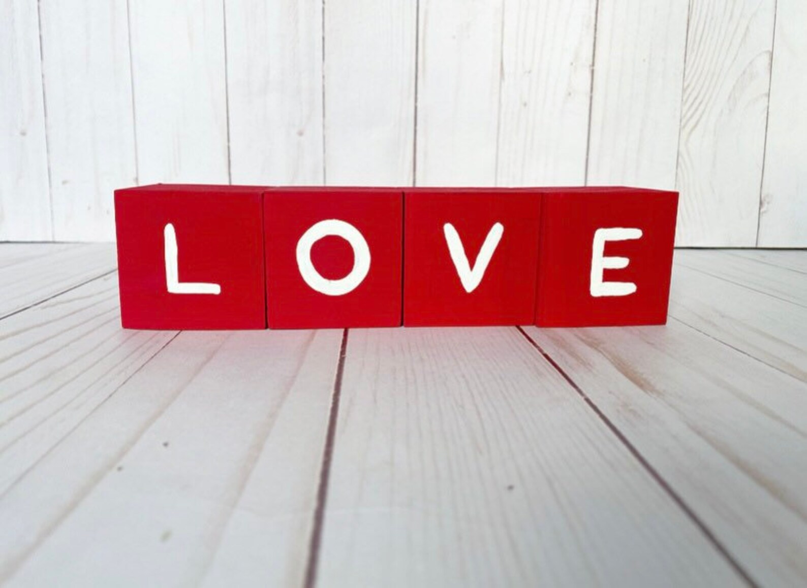 Wooden Valentines Day Decor love - Etsy